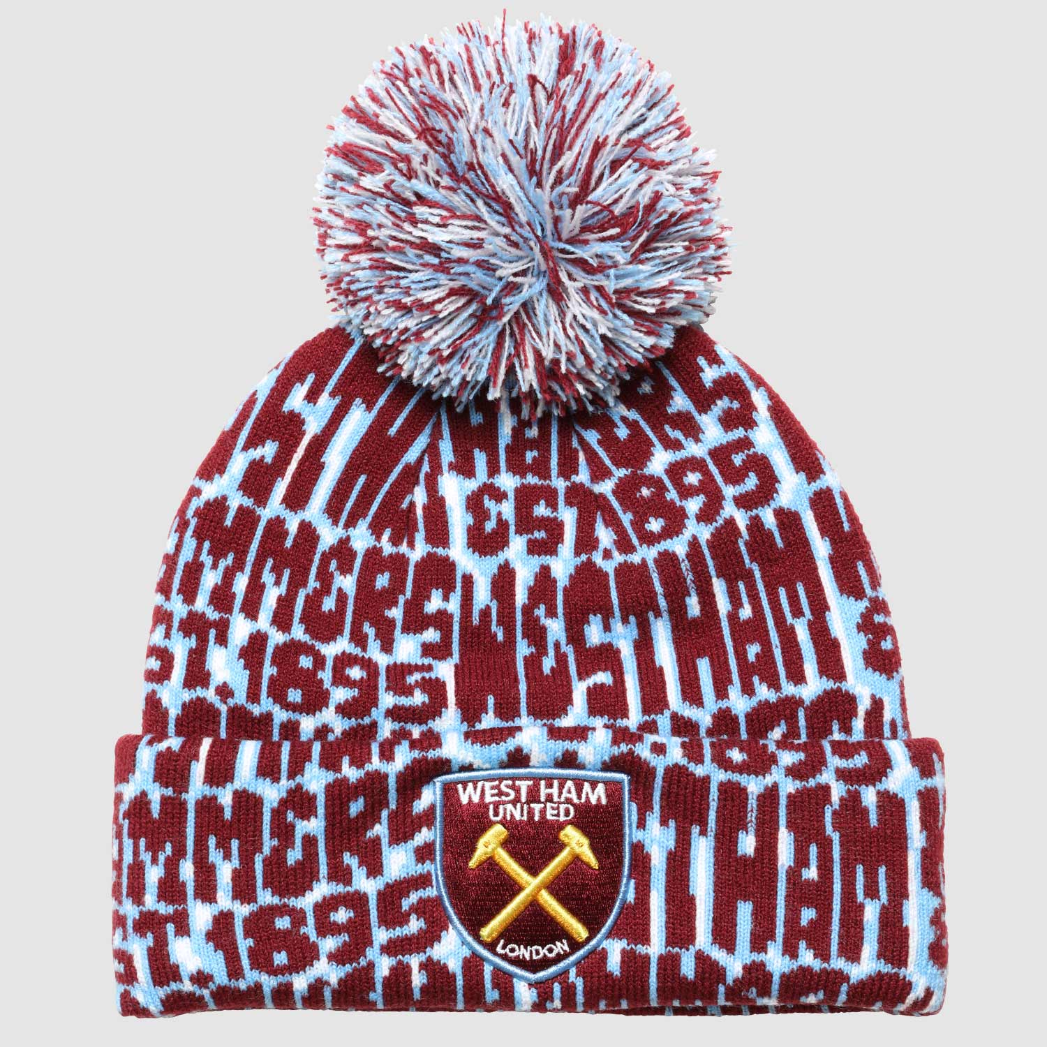 West Ham Junior Graffiti Bobble Hat
